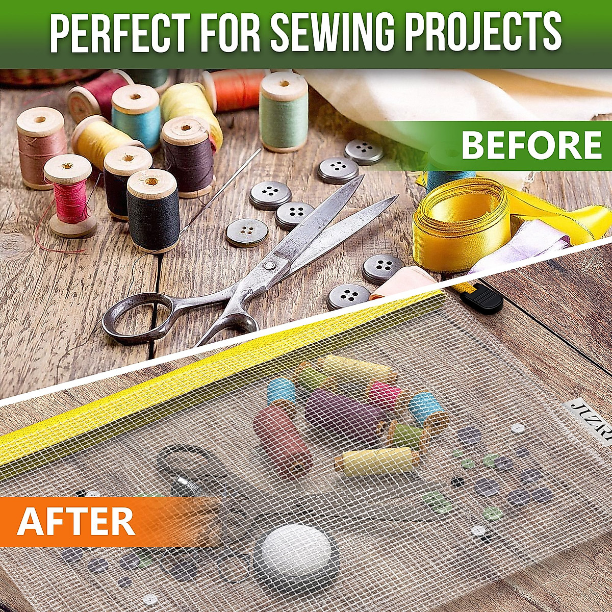 5 Pack Mesh Zipper Pouch Bags A3 - Plastic Zipper Pouches for Organizing 17.7x12.6 inch - Game Storage Bags - Puzzle Organizer Bags - Large Zipper Pouch Bag - Mesh Pouch with Zipper - Puzzle Bags