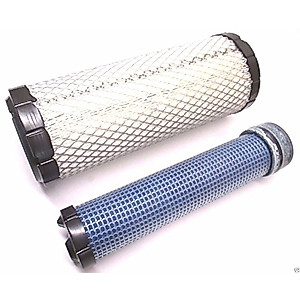 Genuine Kawasaki 11013-7044 & 11013-7045 Inner & Outer Air Filter Combo OEM