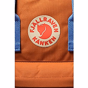 Fjällräven Kånken Backpack for Men, and Women - Lightweight Rugged Vinylon Fabric, Dual Top Handles with Snap Closure, and Classy Look Teracotta Brown/Ultramarine One Size One Size
