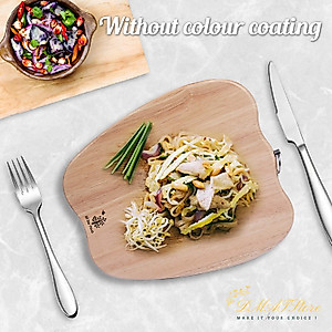 DMATStore CUTE DESIGN WOODEN CUTTING BOARDS for KITCHEN KNIFE FRIENDLY EASY to CLEAN WOODEN CHOPPING BOARDS BREAD BOARDS FOR KITCHEN CUTTING BOARD LARGE (BELL PEPPER)