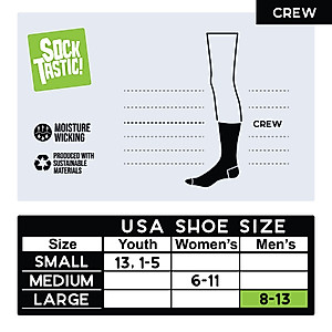 Socktastic Mens Weed - 2 Pack Of Funny Novelty Socks, Casual Crew Fits Shoe Size 8-13, Weed, Large US