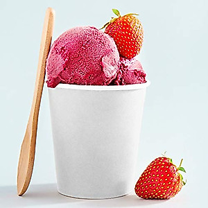 Turbo Bee 300Pack 4oz Disposable Paper Cups,Hot/Cold Beverage Drinking Cup，Small Paper Cups for Bathroom and Mouthwash