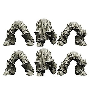 Spellcrow 28mm Conversion Bits Plague Legions: Knight Legs (Ver. 2)