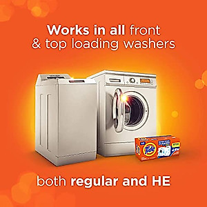 Washing Machine Cleaner by Tide for Front and Top Loader Washer Machines,(2.6oz each) (Pack of 5) (Packaging May Vary)