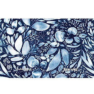 Tervis CreativeIngrid-Navy Full Flower Insulated Tumbler, 20oz Legacy, Stainless Steel