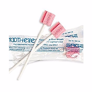 Sage 5601 Toothettes Disposible Toothbrushes 20-Pack