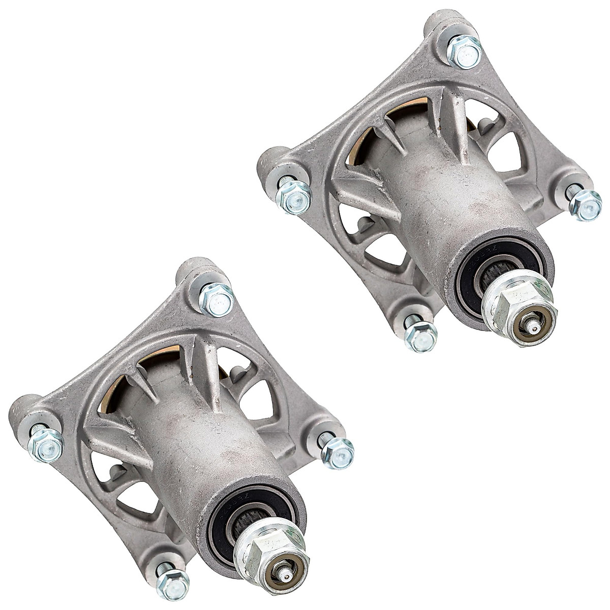 8TEN Blade Spindle Belt Rebuild Kit for Husqvarna Poulan 46 inch Deck 532405380 532187292 575937901 532405143