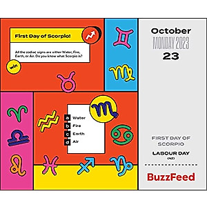 BuzzFeed 2023 Day-to-Day Calendar: Quizzes & Trivia