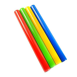 BESPORTBLE 4Pcs Relay Baton Aluminum Track Baton Field Race Batons Running Racing Competition Tools for Students Office Clark Outdoor 2.8cm