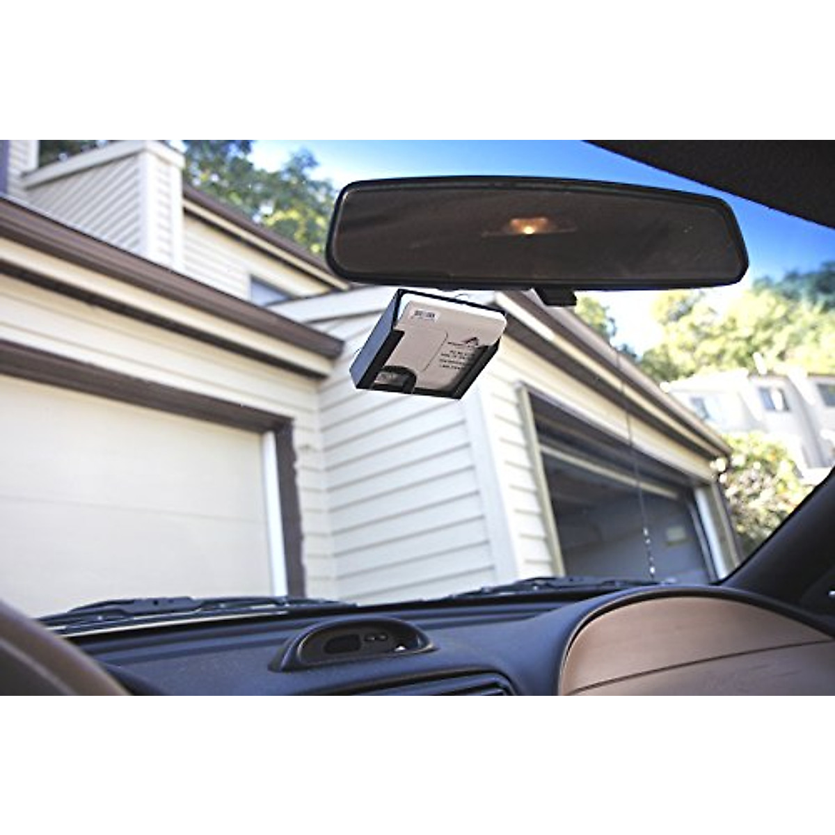 Free Thought Designs Toll Transponder Holder for Fastrak Pass in California (CA) 4 Point Mount - Black, Made in The USA