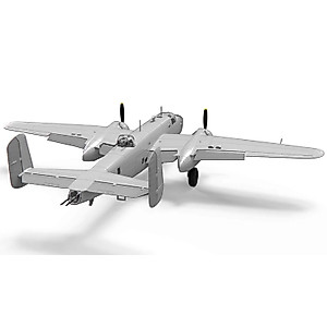 Airfix North American B-25B Mitchell 1:72 WWII Military Aviation Plastic Model Kit A06020, Assorted