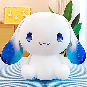 BAI LAN HEI Dog Plush Toy 40cm, 15.7'' Kawaii Cartoon Starry Eyes Dog Doll Stuffed Animal Toy Gifts for Boys Girls, Children's Day Gift