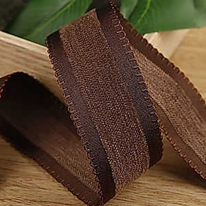 10 Yards/Roll Double Sided Polyester Flocking Belt Bowknot Hair Bow Knot Clothing Hat Decoration Lace Velvet Ribbon