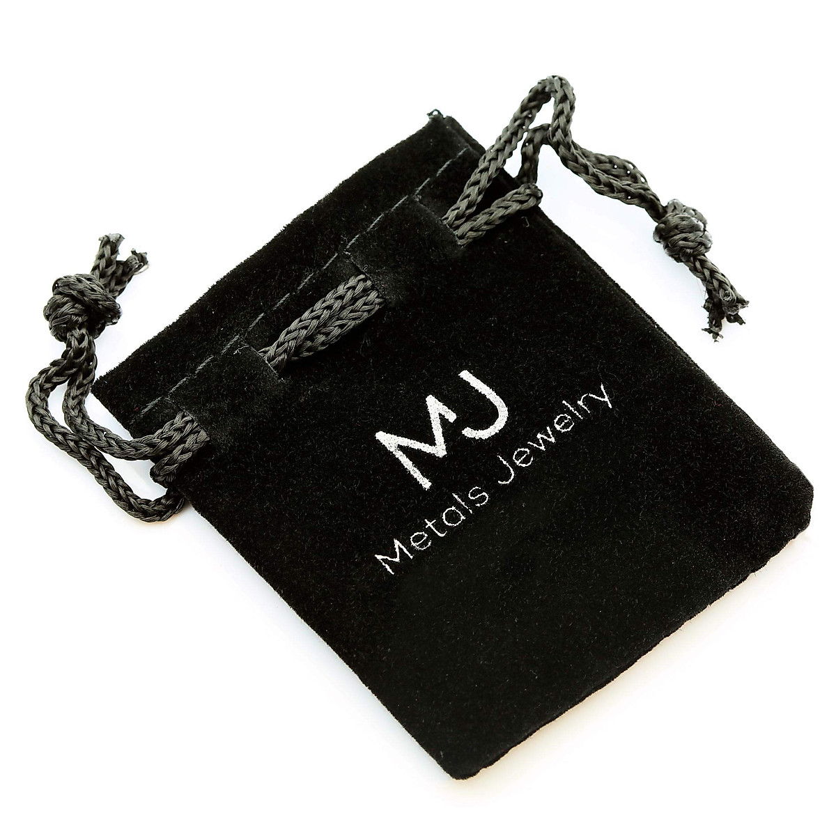 MJ Metals Jewelry 8mm Black Ceramic Ring, Inlay Made from Zebra Wood. Wedding Band Ring Size 9.5