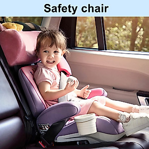 Piddle Pad Car Seat Protector, 2PCS Waterproof Carseat Liner Toddlers and Infants, Piddle Pad for Safety Carseats Strollers Potty Training and Dinner Chair Machine Wash and Dry Anti Slip(Blue+Blue)