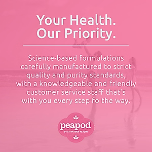 Fairhaven Health Peapod Cal-Mag | Pregnancy & Lactation Supplement | Contains Calcium, Magnesium, & Vitamin D3 for Pregnancy, Baby and Female Health | Gluten & Dairy Free CalMag | 1 Month Supply