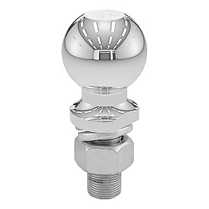 CURT 40007 Chrome Trailer Hitch Ball, 10,000 lbs, 2-5/16-Inch Diameter, 1 x 2-1/4-Inch Shank