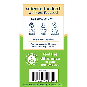 Renew Life Metabolic Boost Pre + Pro + Postbiotic; Prebiotics, Probiotics and Postbiotics Support Optimal Digestive Health and Metabolic Health; 30 Vegetarian Capsules*
