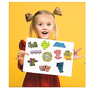 50PCS Inspirational Positive Sticker Inspirational Word Phrase Sticker Kettle Notebook Stationery Refrigerator Diary Boy Girl Vinyl Decal