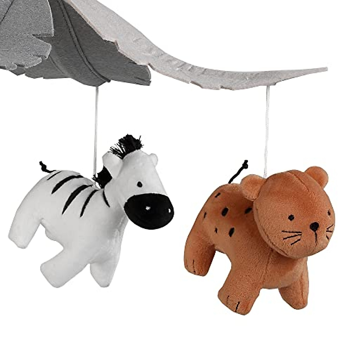 Lambs & Ivy Jungle Musical Baby Crib Mobile 718018 Multicolor