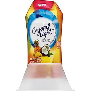 Crystal Light Liquid Tropical Coconut Naturally Flavored Drink Mix, 1.62 fl oz Bottle