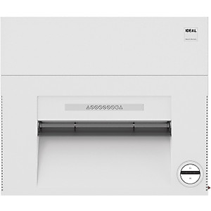 ideal. 4002 Strip Cut Centralized Office Paper Shredder, Continuous Operation, Shreds 32-35 Sheet Capacity, 44 Gallon Bin, Shred Staples/Paper Clips/Credit Cards/CDs/DVDs, 1 3/4 HP Motor, P-2 Security