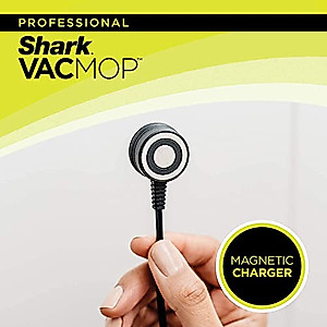 Shark VM252 VACMOP Pro Cordless Hard Floor Vacuum Mop with Disposable Pad, Charcoal Gray (Renewed)