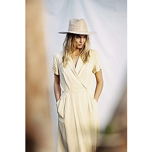 Lack of Color Women's Palma Fedora (Small/Medium, Natural)