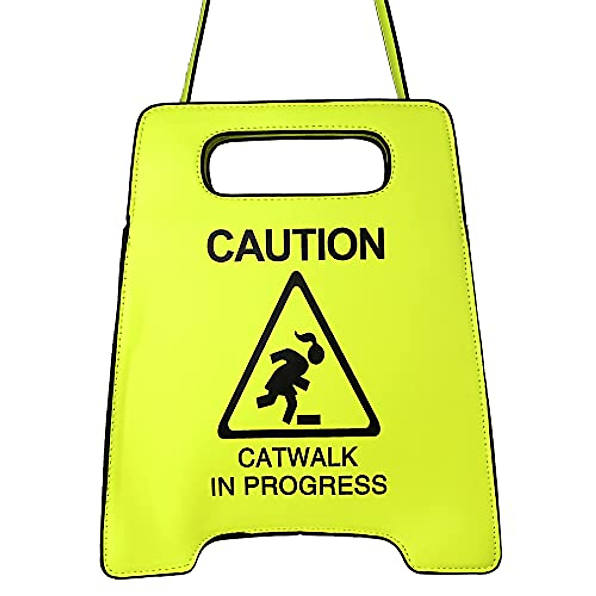 Ondeam CAUTION Shoulder bag,PU Crossbody Tote Handbag for Women(Green)