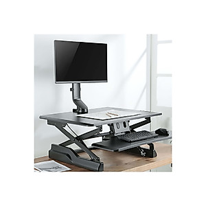 Tripp Lite Single-Display Monitor Arm Desk Clamp Height Adjustable 17-32in (DDR1732SC)