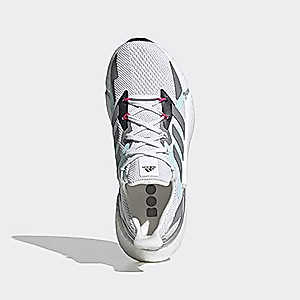 adidas womens X9000L4,Crystal White/Silver,8 M US