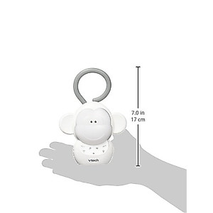 VTech BC8211 Myla The Monkey Baby Sleep Soother with a White Noise Sound Machine Featuring 5 Soft Ambient Sounds, 5 Calming Melodies & Soft-Glow Night Light, 1 Count (Pack of 1)