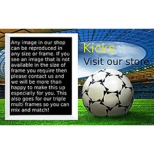 Signed Black Soccer Overhead Goal vs Man City Wayne Rooney Manchester United Autographed Photo Photographed Picture Frame A4 12x8 Football Gift