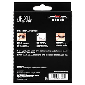 Ardell False Eyelashes Demi Wispies Black, 1 pack (6 pairs per pack)