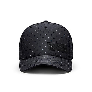 Mercedes AMG Petronas Formula One Team - Polka Dot Hat - Black - Unisex - Size: One Size