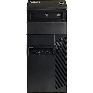 Lenovo ThinkCentre M82 Tower Desktop PC, Intel Quad Core i5-3470 up to 3.6GHz, 8G DDR3, 256G SSD, DVD, WiFi, BT 4.0, Windows 10 64 Bit-Multi-Language Supports English/Spanish/French(Renewed)