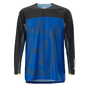 KTM Pathfinder Longsleeve Jersey (Medium) Blue, Black