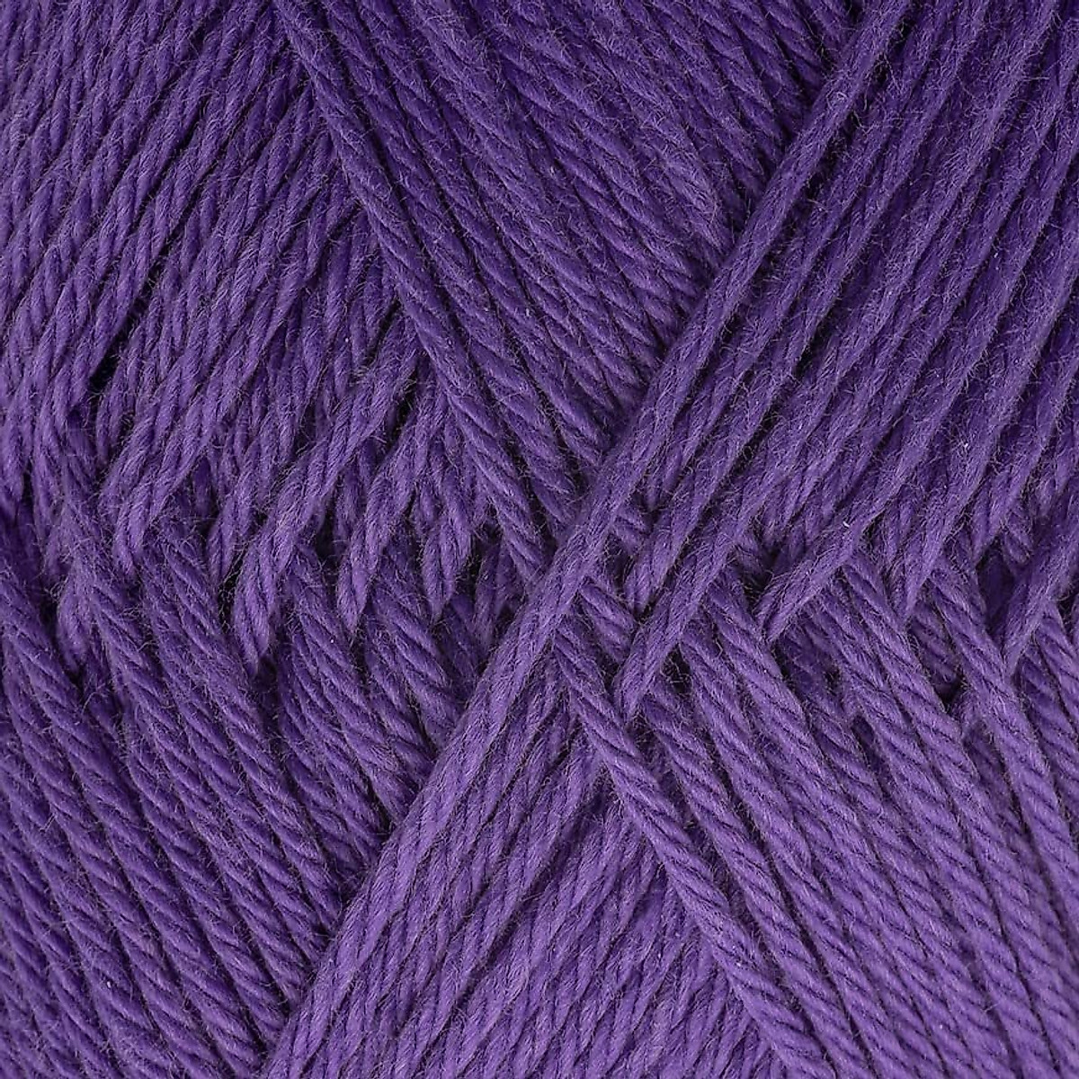 Estako Royal Cotton Classic, 100% Giza Cotton Yarn, Soft, Super Fino 1 for Crochet and Knitting 3.52 Oz (100g) / 273 Yrds (250m) (4068 - Purple)