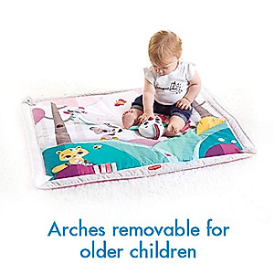 Gymini Deluxe Activity Gym Play Mat, Tiny Princess Tales