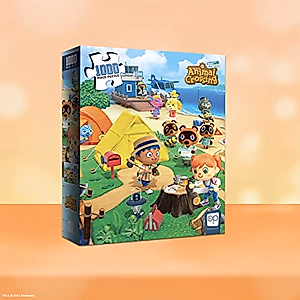 Animal Crossing “Welcome to Animal Crossing” 1,000 Piece Jigsaw Puzzle | Collectible Puzzle Featuring Familiar Characters from The Nintendo Switch Game | Officially Licensed Nintendo Merchandise