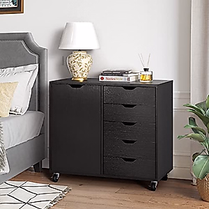 YITAHOME FTOFWF Storage Drawer, 15.7" D x 30.7" W x 26.3" H, Black