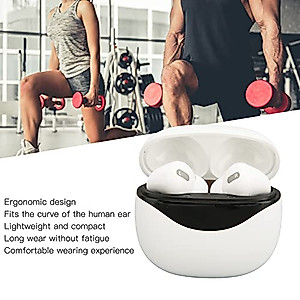 Wireless Earbuds Headphones, Portable Earbuds with LED Power Display, Noise Cancelling HiFi Stereo Wireless Earphones, for Sport, Working