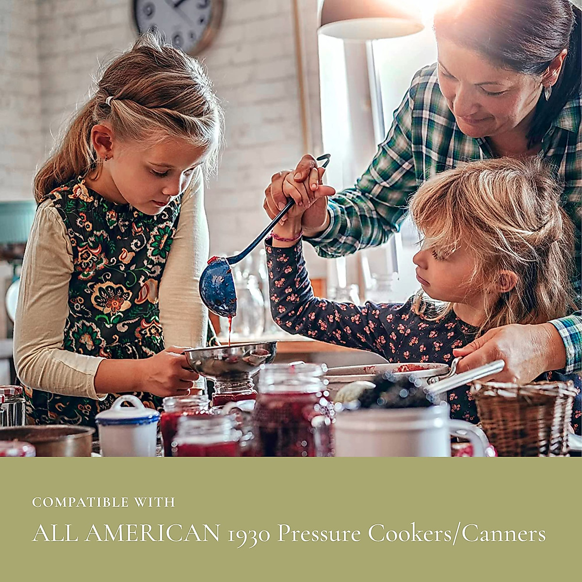 All American 1930 - Wing Nut, Pack of 6 - Stay-Cool, Phenolic Design - Secures Pressure Cooker Cover - Fits All Our Pressure Cookers/Canners