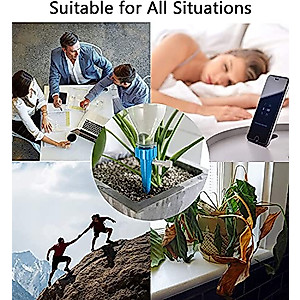 LABOTA 24 Packs Self Watering Spikes, Adjustable Plant Watering Spikes with Slow Release Control Valve Switch for Garden Plants Indoor & Outdoor