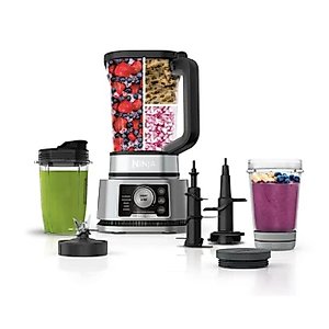Ninja® Foodi® 72-oz Power Blender & Processor System with Smoothie Bowl Maker & Nutrient Extractor* 1200W (Renewed)