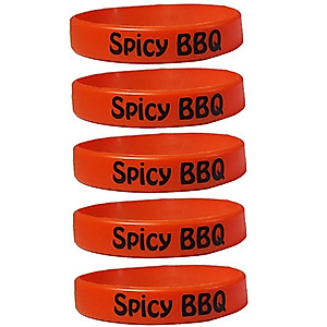 Spicy BBQ: 5 Pack: Squeeze Bottle Labels