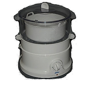 Oster 4714 Large Capacity 8-Quart Food Steamer Rice Cooker - White