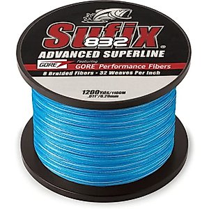 Sufix 832 Braid 130 lb Coastal Camo - 1200 Yds, Multi (660-3130CC)