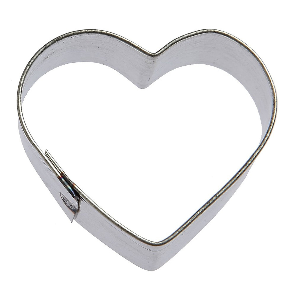 Foose Cookie Cutters Valentine Mini Heart Cookie Cutter 1.5 in, Tin Plate Steel, Handmade in USA