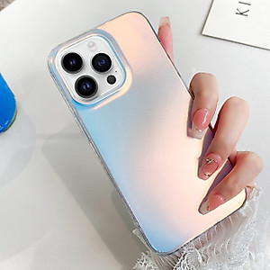 Goodon for iPhone 13 Pro Max Case with Bumper, Fashionable Design for Women Girls,[Military Grade Drop Protection] Shockproof Protective Luxury Aesthetic Phone Cover 6.7 inch, Gradient Color